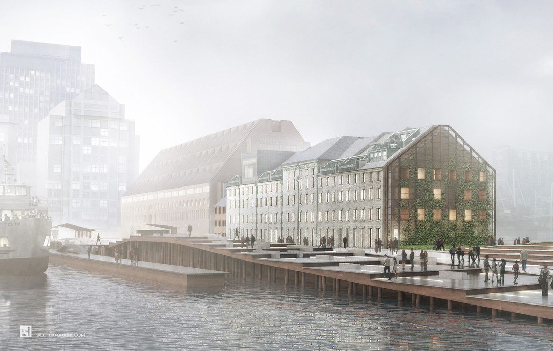 Wharf Design: Foggy Morning Perspective: Part 1 | Visualizing Architecture Wharf Design: Foggy Morning Perspective: Part 1 | Visualizing Architecture