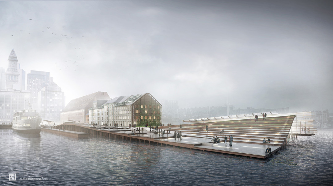 Wharf Design: Foggy Morning Perspective: Part 1 | Visualizing Architecture Wharf Design: Foggy Morning Perspective: Part 1 | Visualizing Architecture