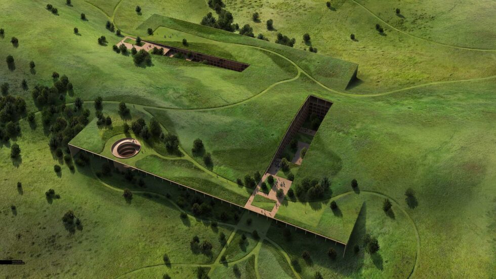 Texas Prairie Aerial | Visualizing Architecture